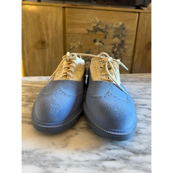 Vivienne Westwood | Shoes | Vivienne Westwood Baby Blue Suede Brogues ...